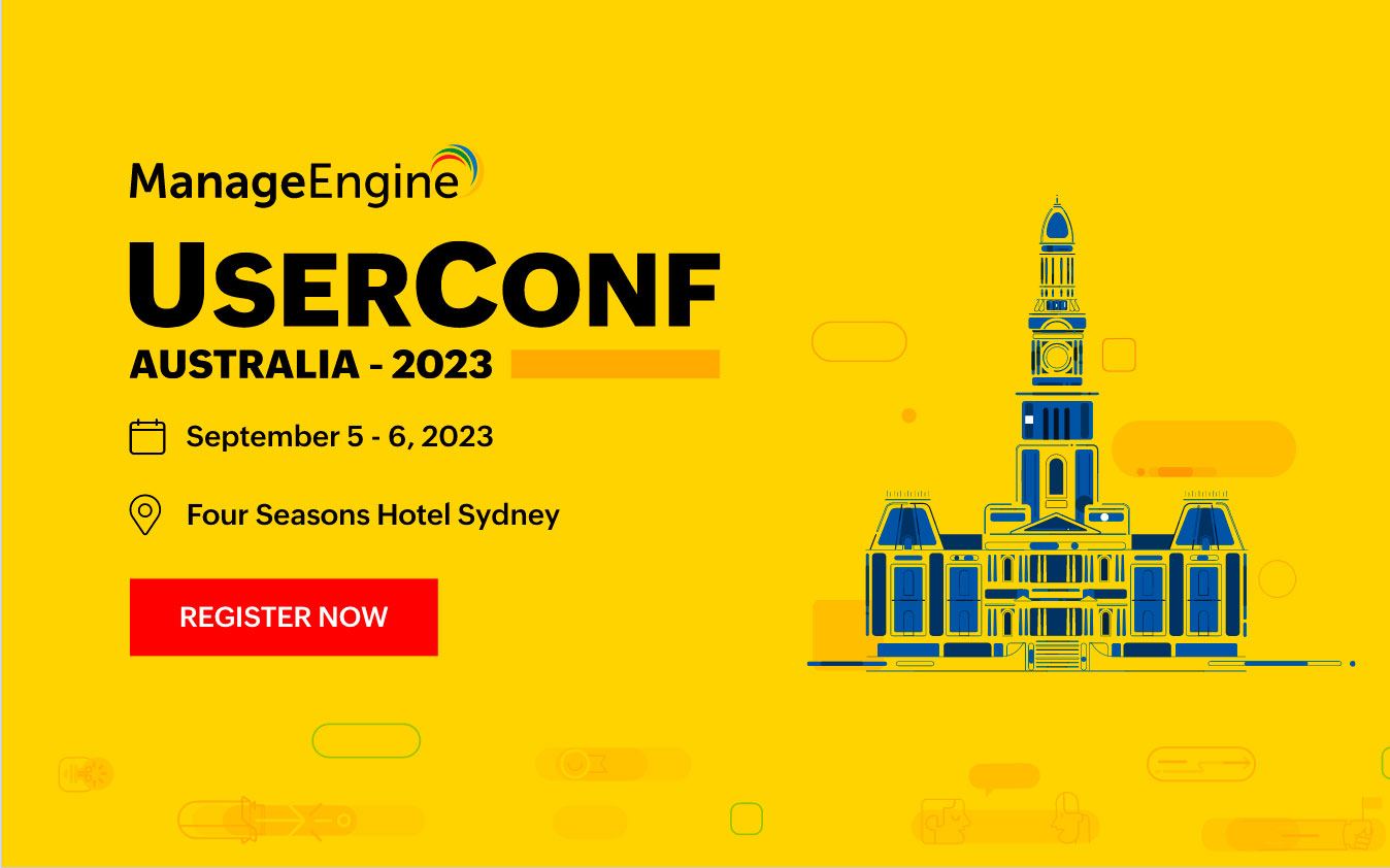 ManageEngine UserConf '23 - Australia