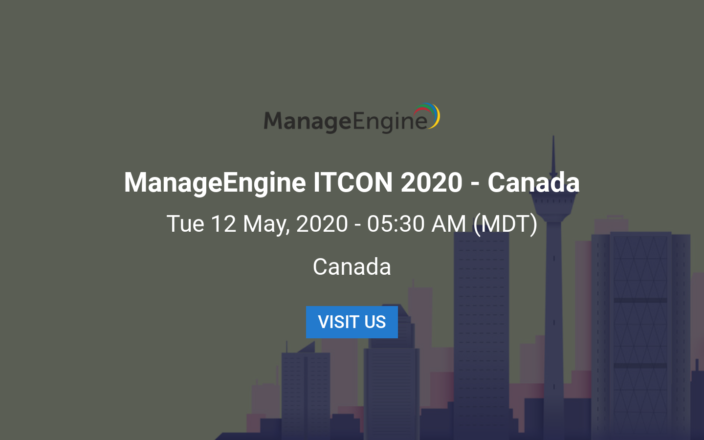 ManageEngine ITCON 2020 - Canada