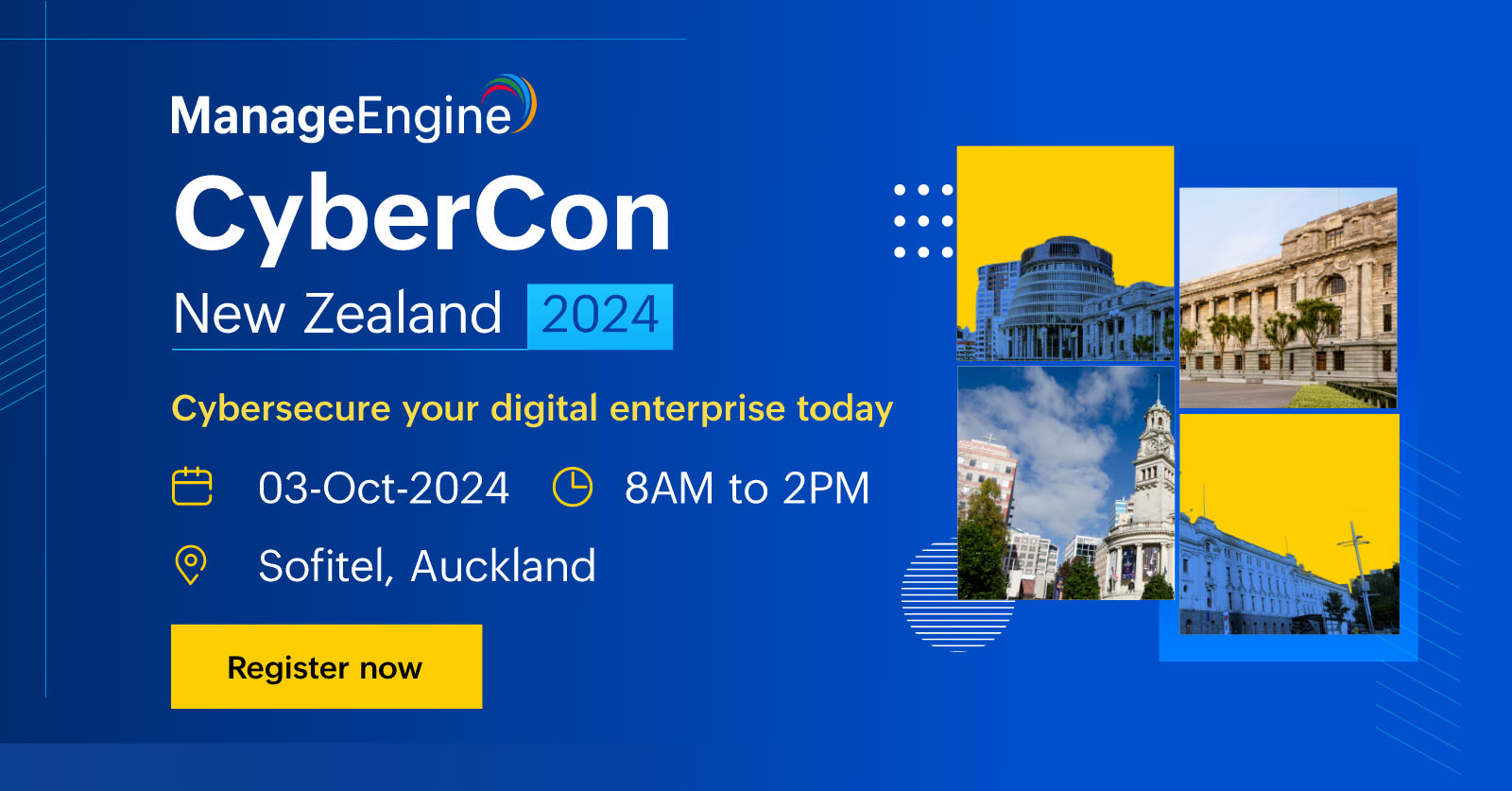 ManageEngine CyberCon New Zealand 2024