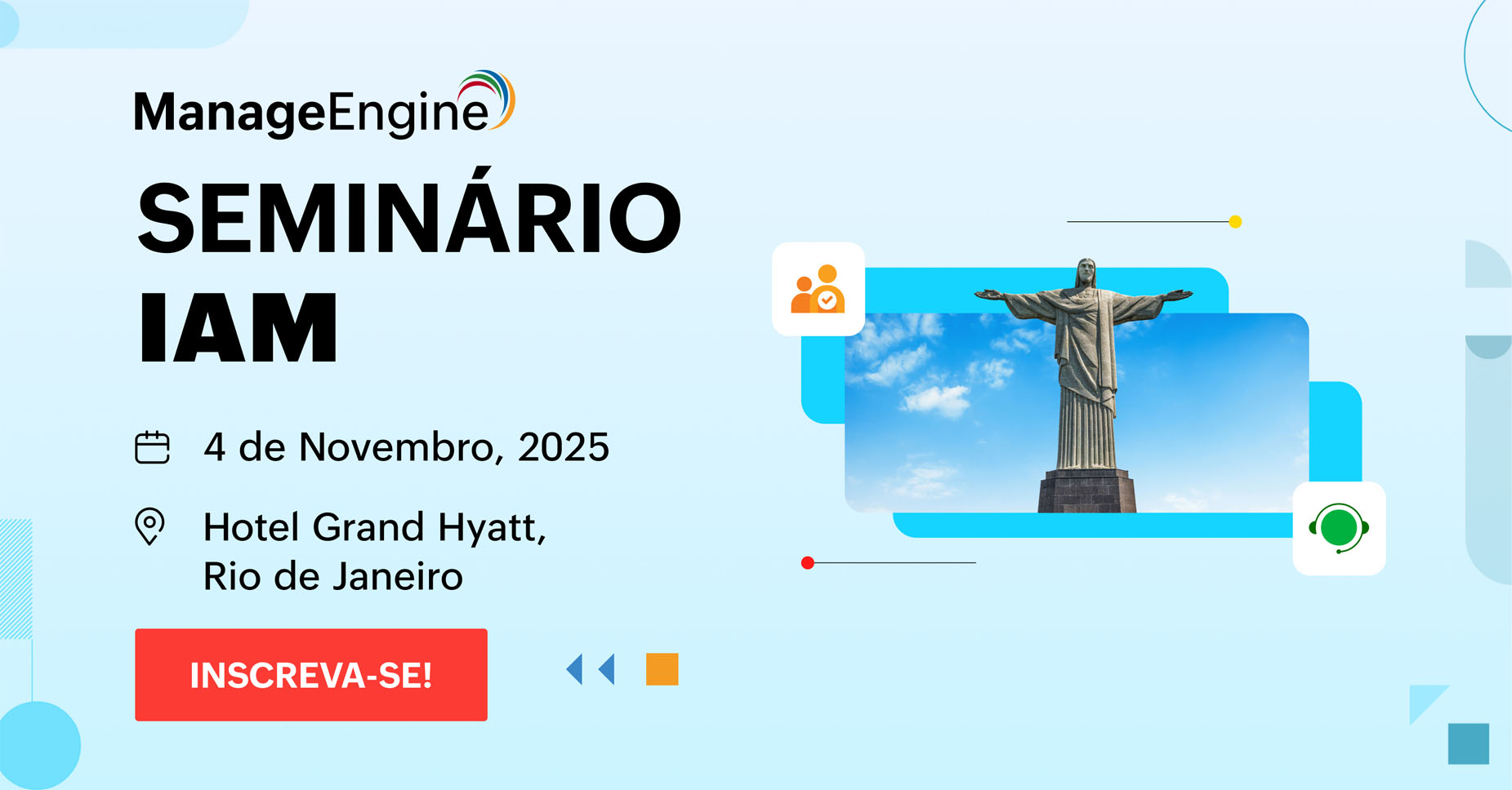 Seminário IAM ManageEngine 2025