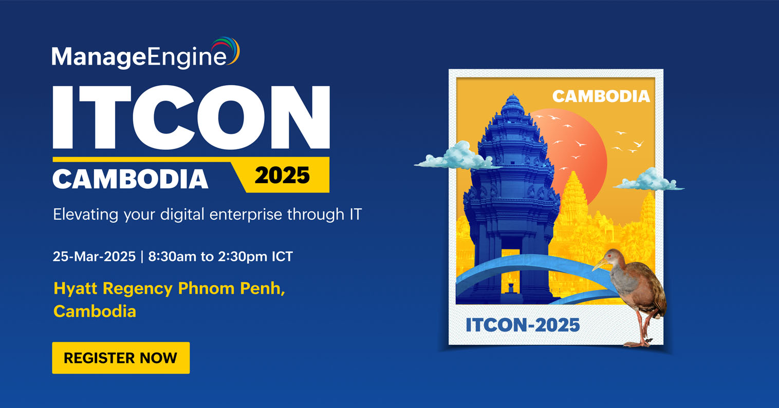 ManageEngine ITCON Cambodia 2025