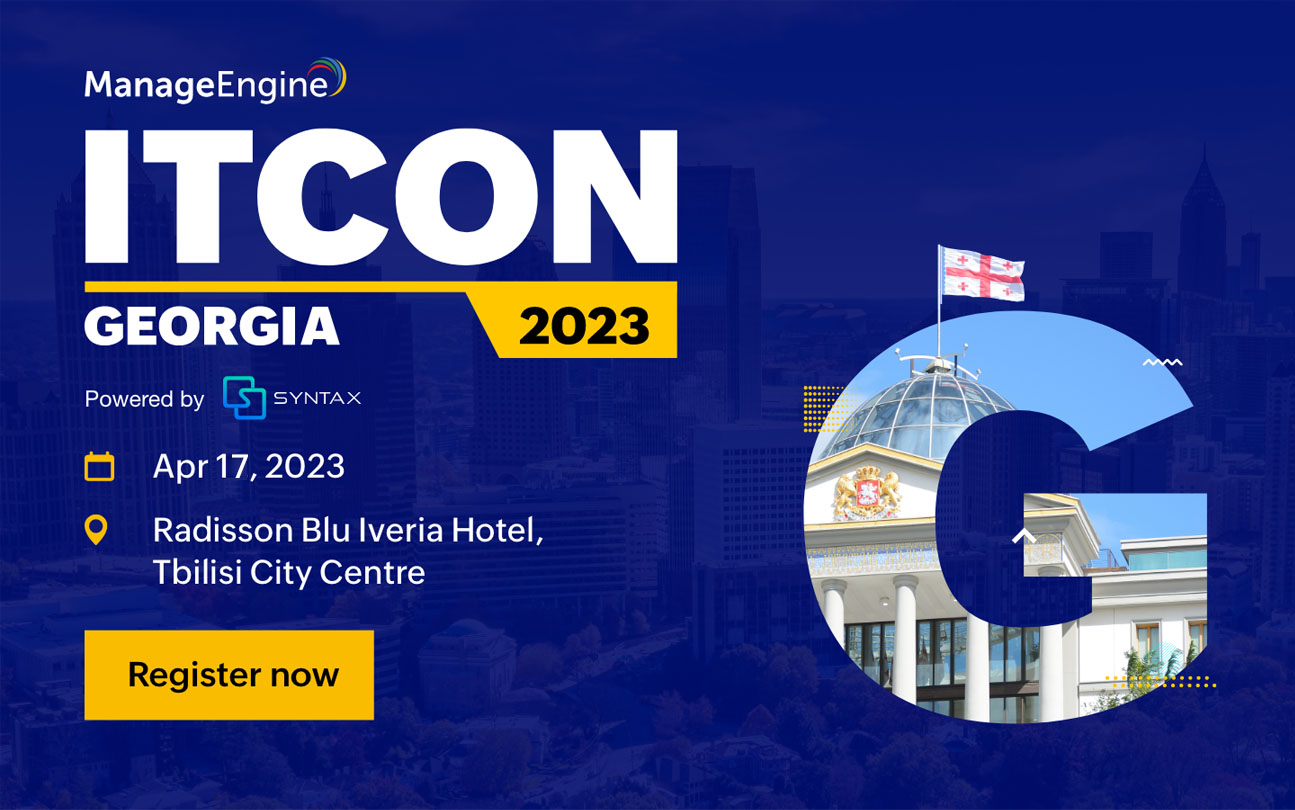 ManageEngine ITCON - Georgia