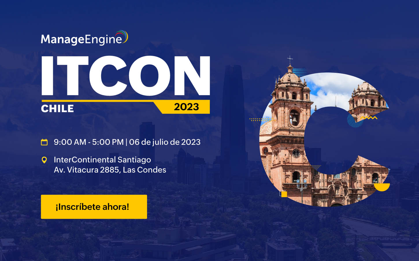 ITCON LATAM 2023 - Chile | ManageEngine