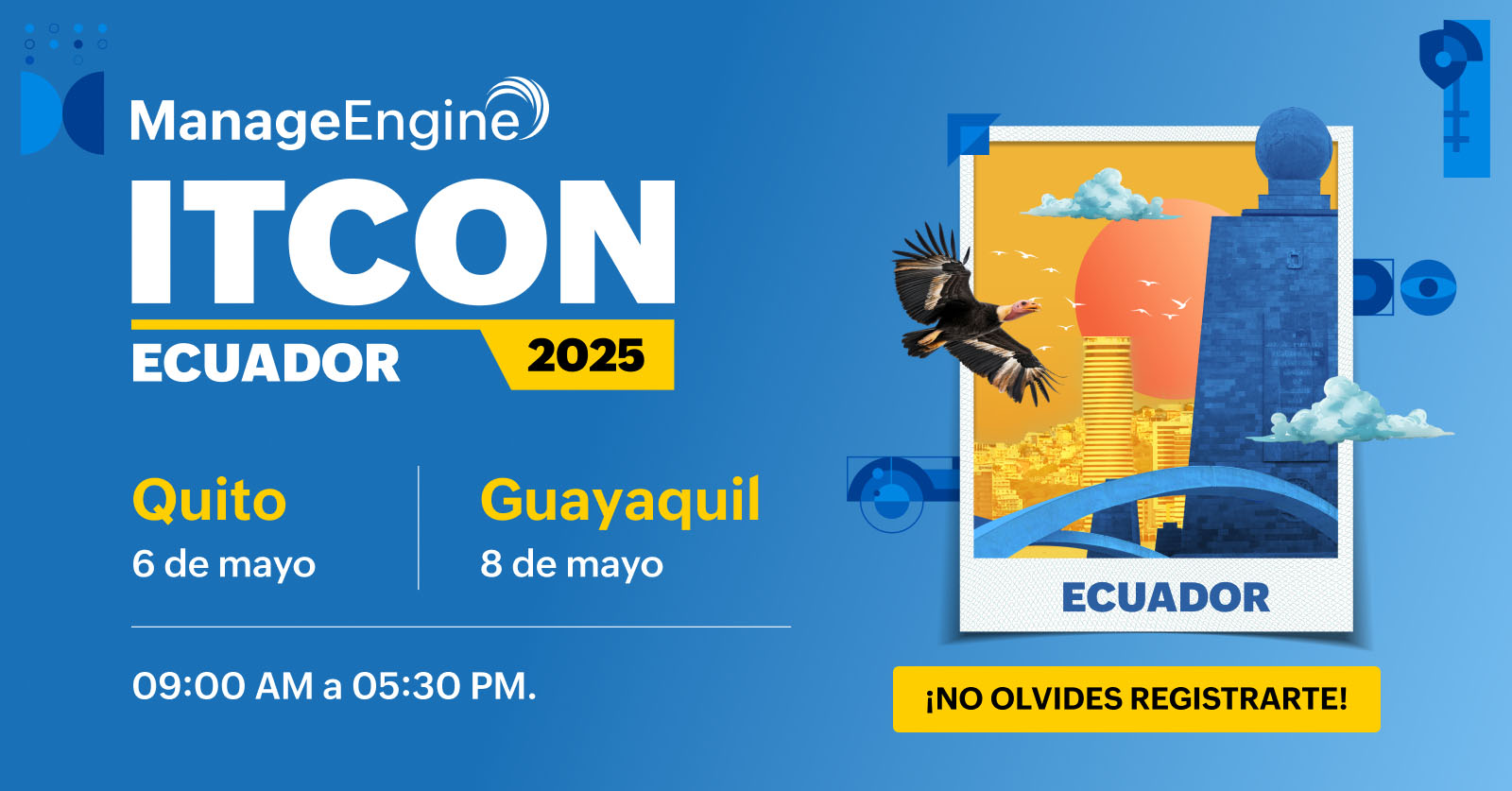 ManageEngine ITCON LATAM 2025 - Ecuador
