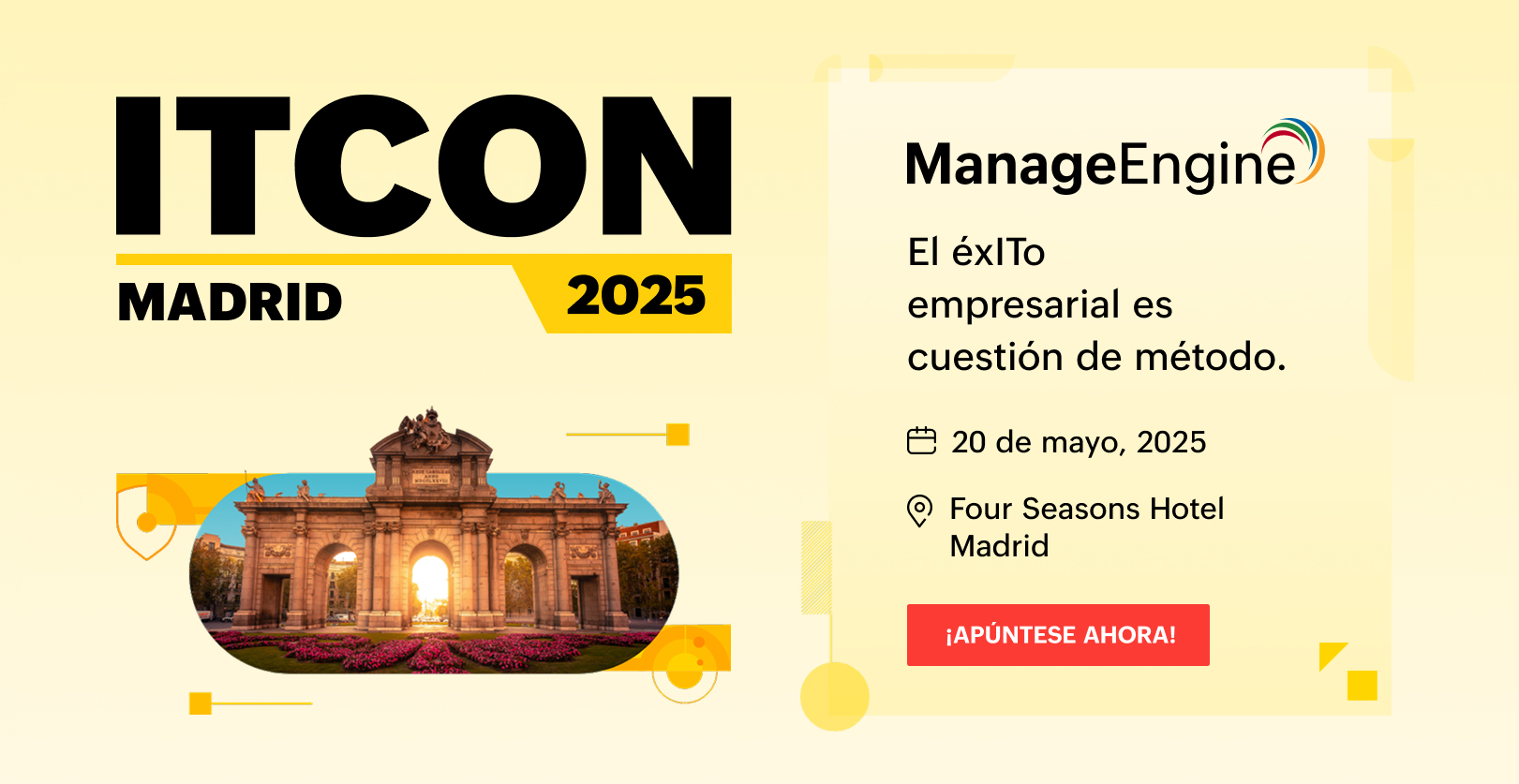 ManageEngine ITCON Madrid - 2025