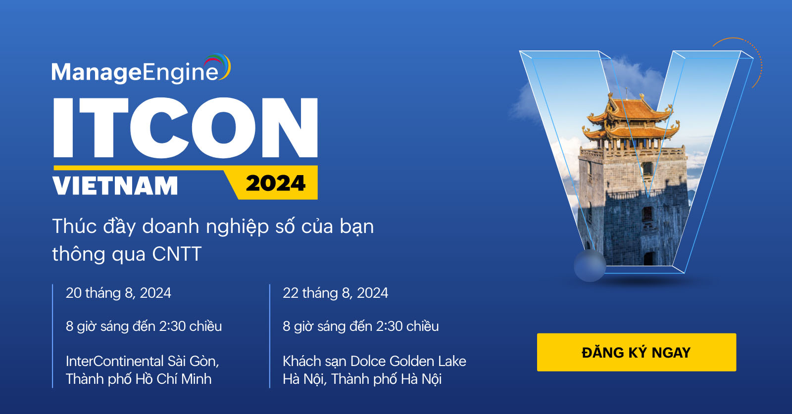 ManageEngine ITCON Vietnam 2024