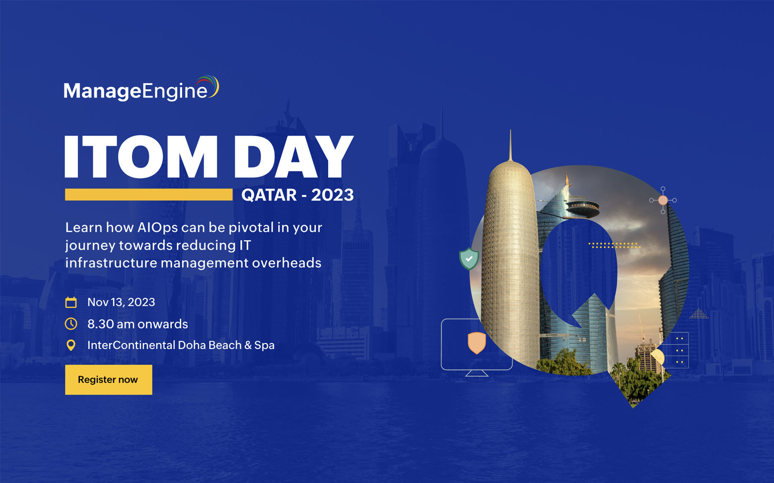 ManageEngine ITOM Day Qatar 2023