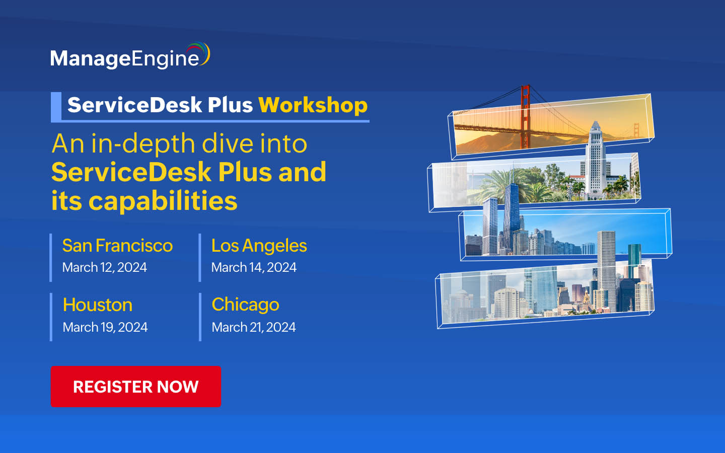 ServiceDesk Plus Workshop USA 2024