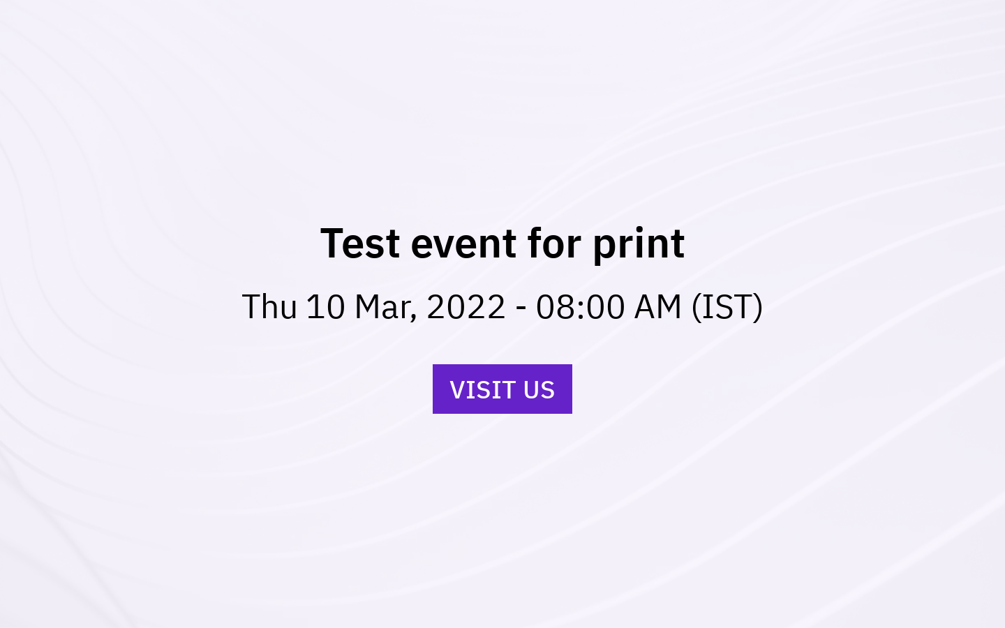 Test event for print | Mar 10