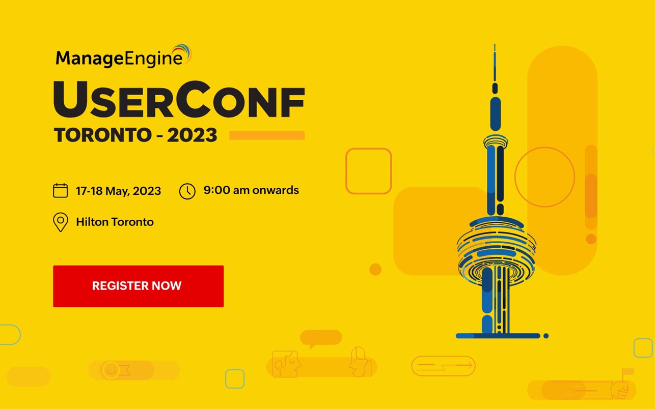 ManageEngine UserConf '23 - Toronto